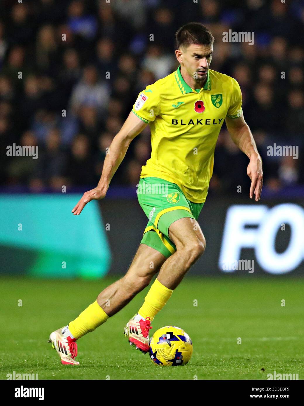 Mirko Topic of Norwich City during the Sky Bet Championship match ...