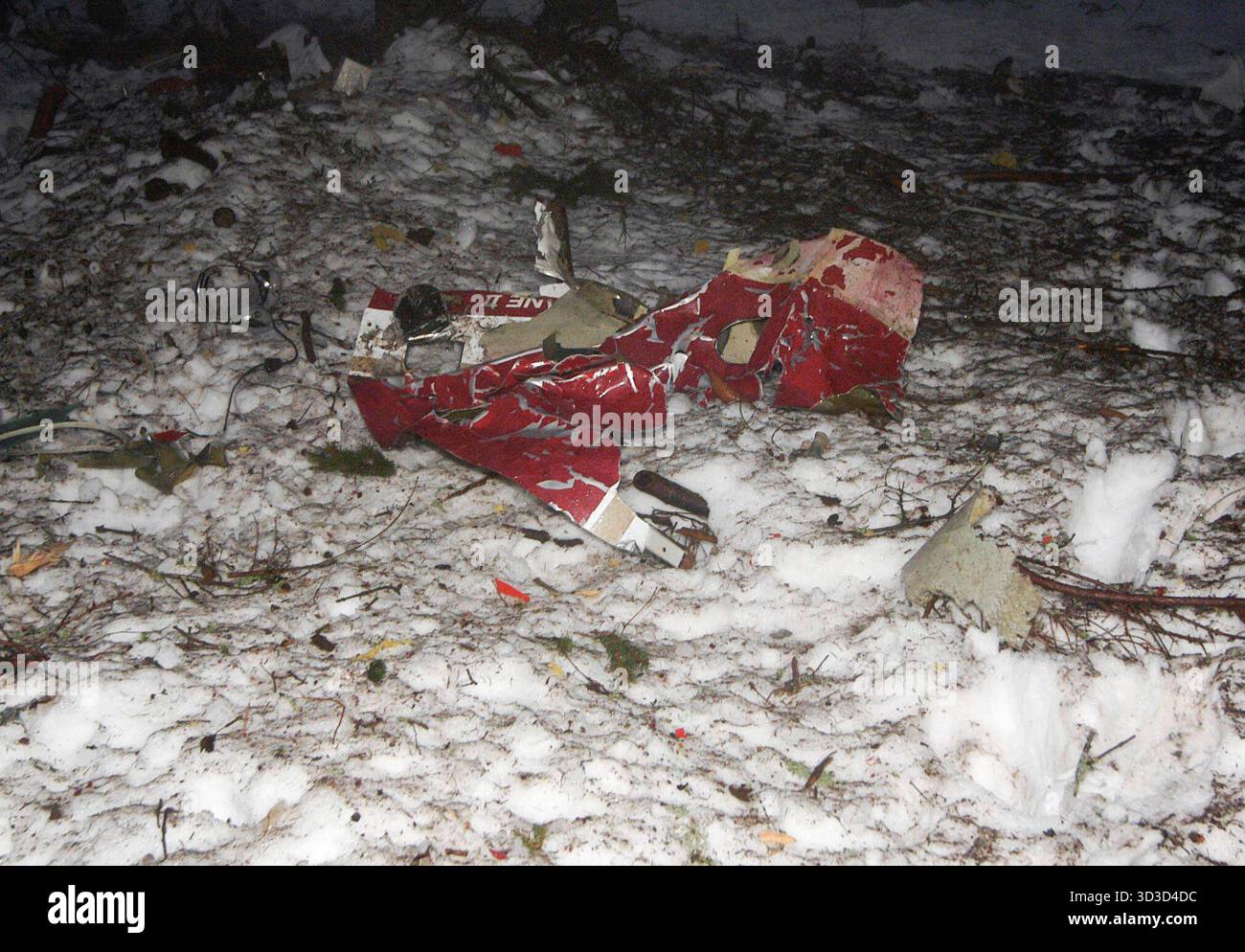 plane crash after technical or human error, accident in aviation plane ...