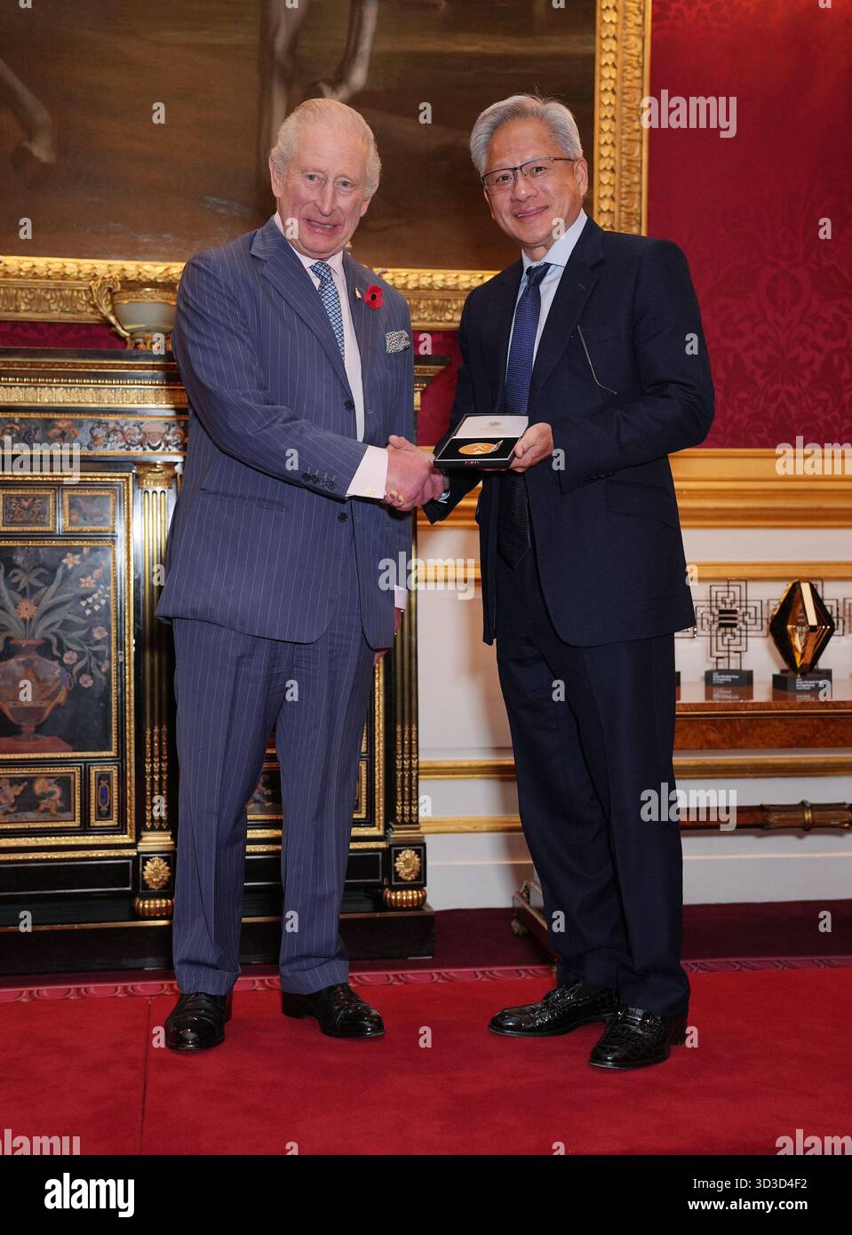 King Charles III presents the 2025 Queen Elizabeth Prize for ...