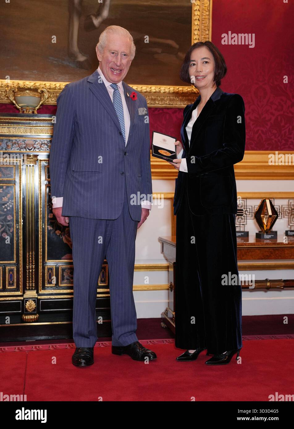 King Charles III presents the 2025 Queen Elizabeth Prize for ...
