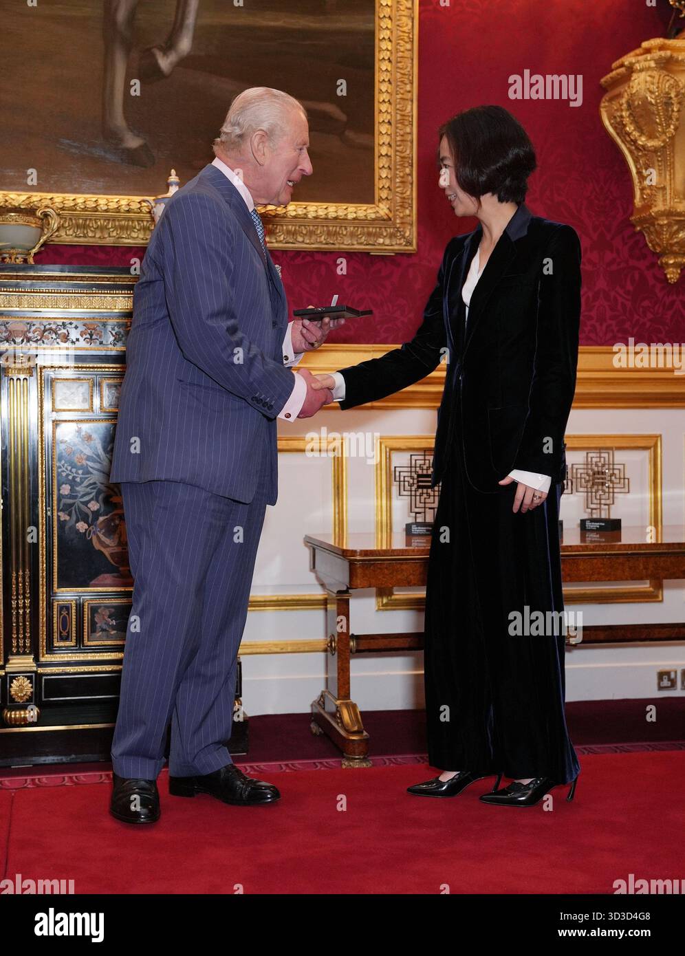 King Charles III presents the 2025 Queen Elizabeth Prize for ...
