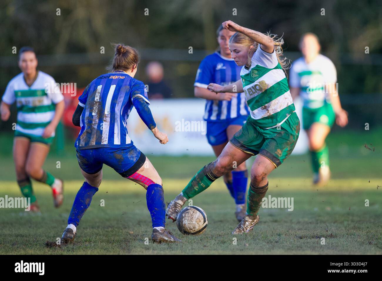 London, United Kingdom. November 2nd 2025 QPR's (10) Anna Dyzadyk takes ...