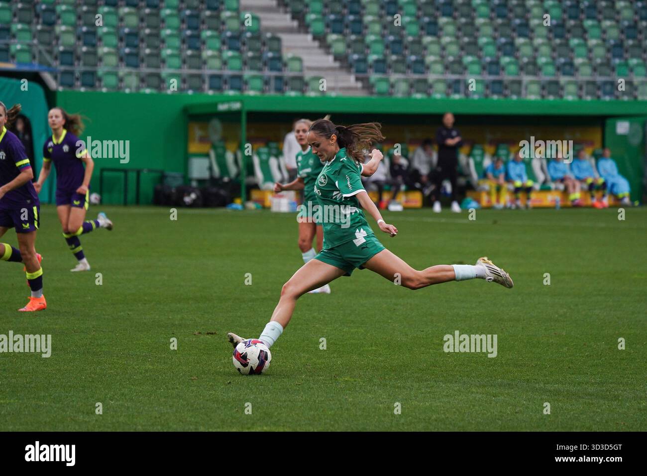 St. Gallen Switzerland, November 1st 2025: Monika Ibishaj (12, St ...