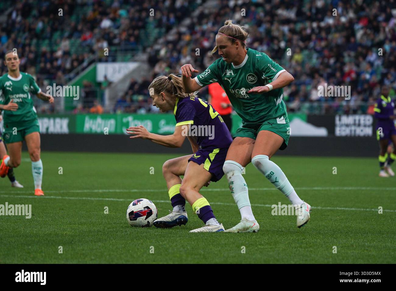 St. Gallen Switzerland, November 1st 2025: Kim Dubs (24, Zurich) in ...