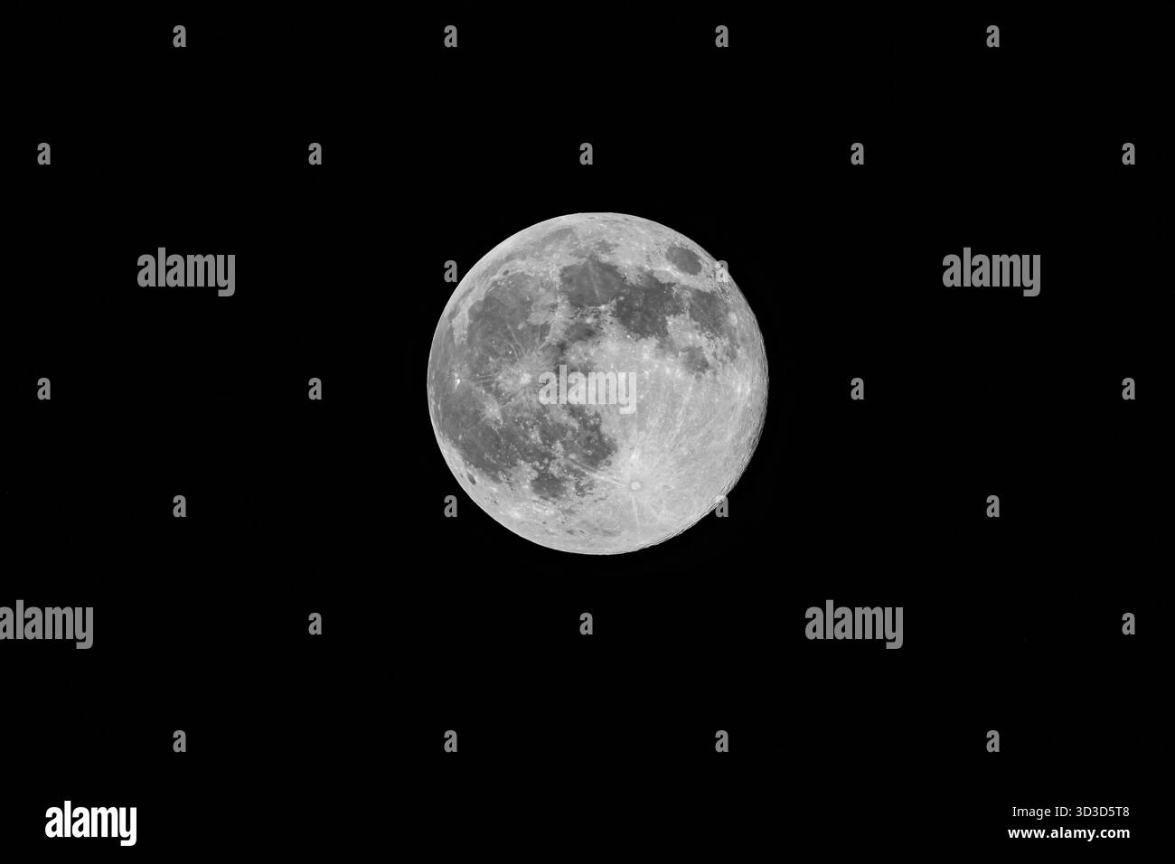 Full moon and lunar calendar Black and White Stock Photos & Images - Alamy