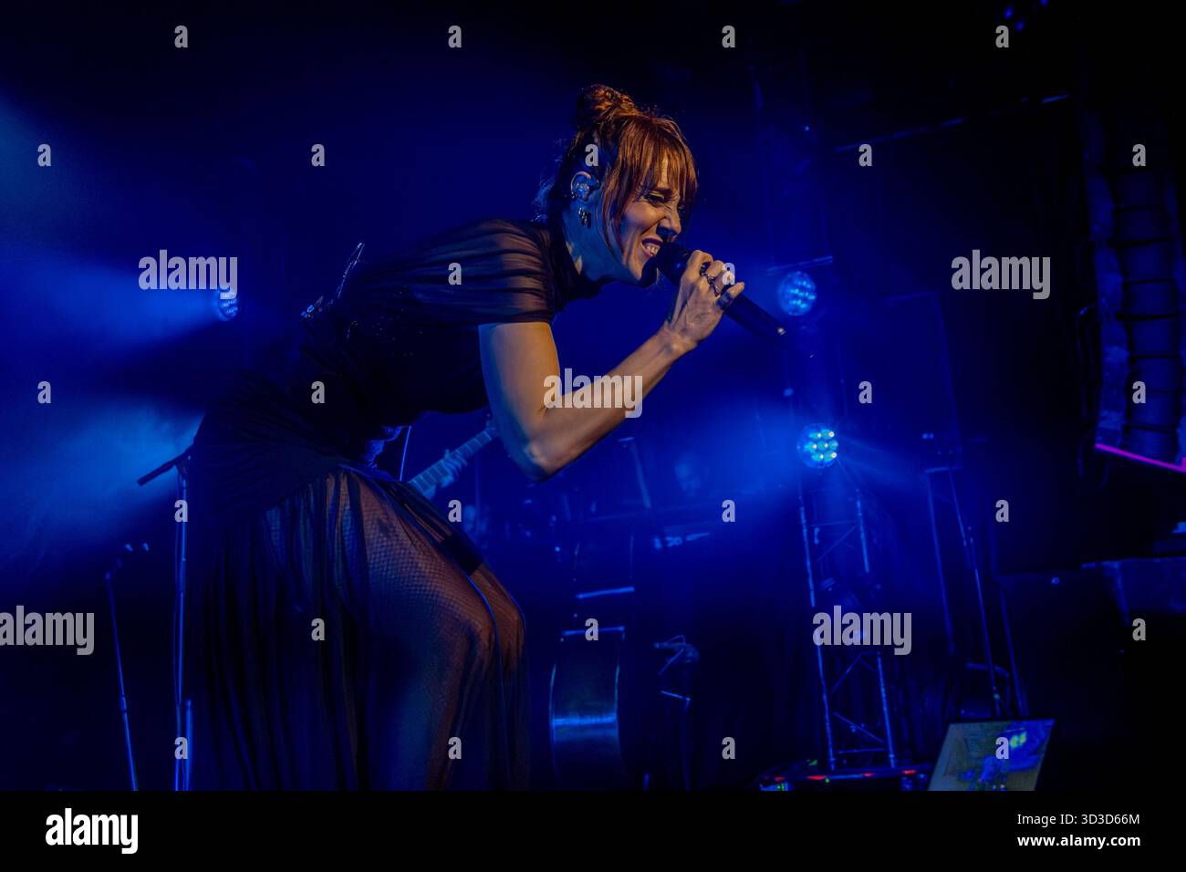 French singer ZAZ during her concert at La Riviera, on November 5, 2025 ...