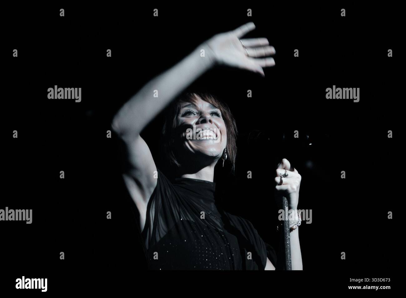 French singer ZAZ during her concert at La Riviera, on November 5, 2025 ...