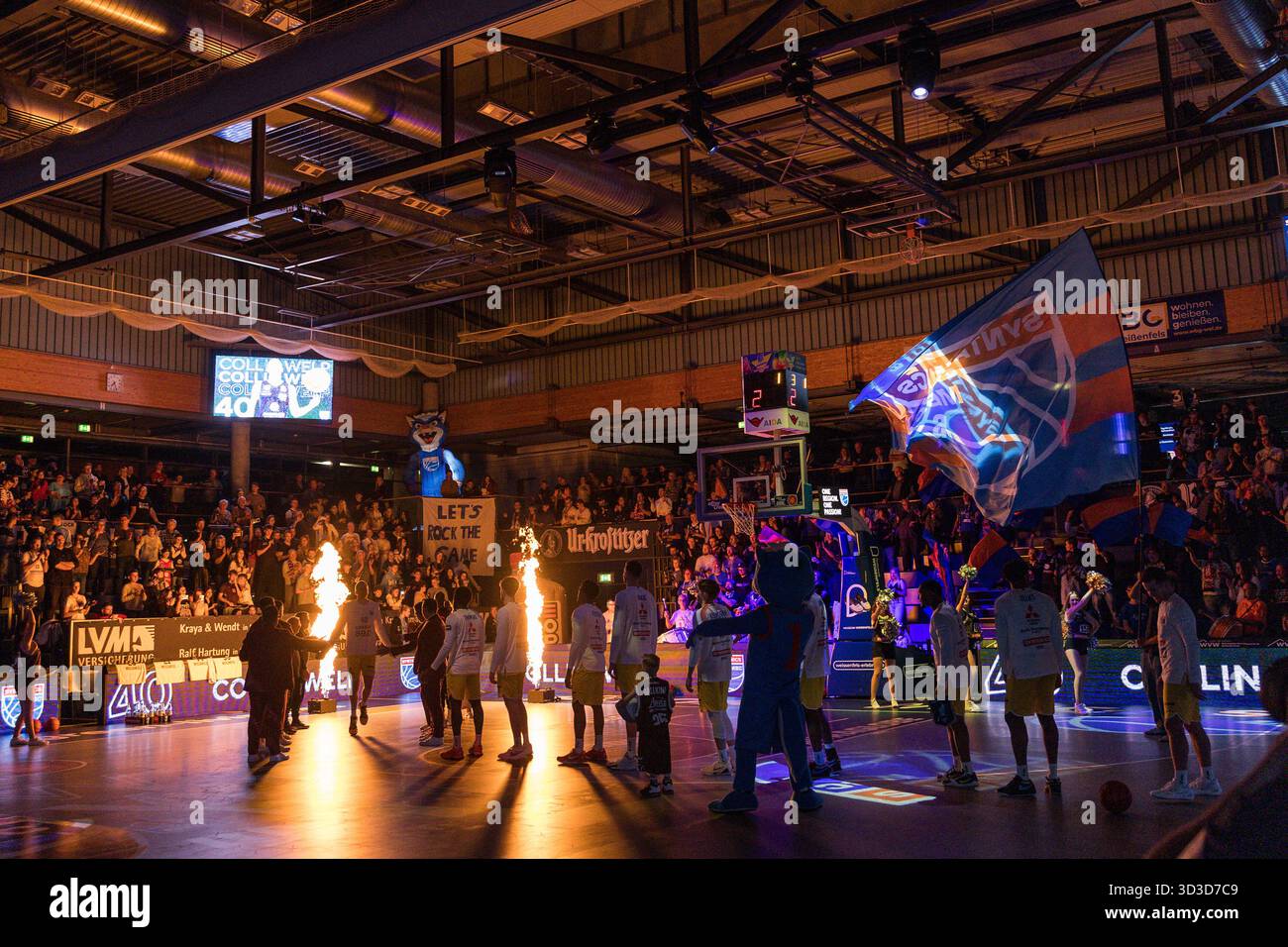 05.11.2025, Stadthalle, Weißenfels, GER, European North Basketball ...