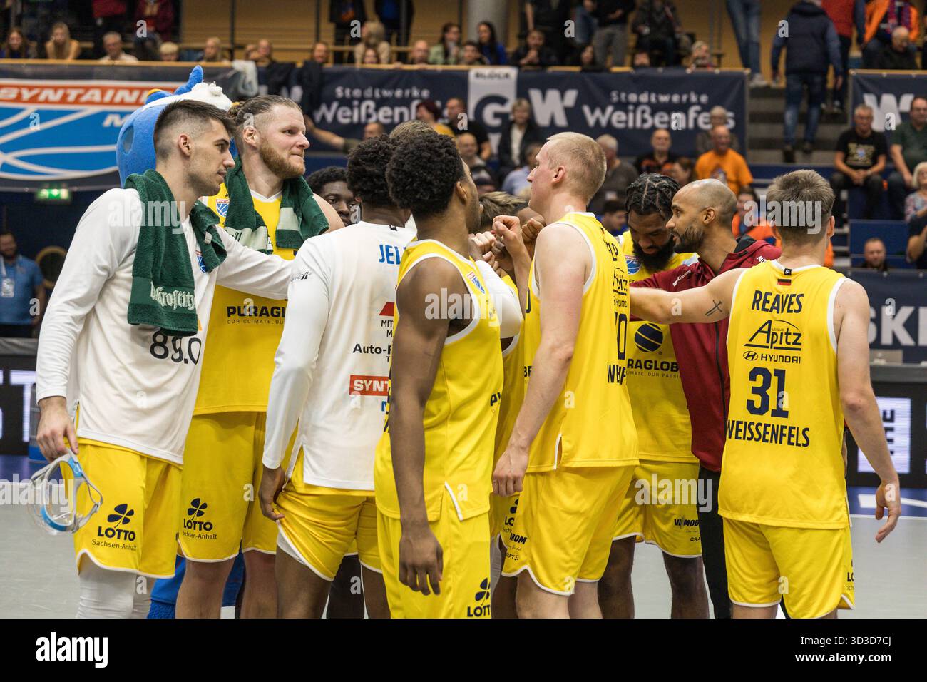11/05/2025, Stadthalle, Weißenfels, GER, European North Basketball ...