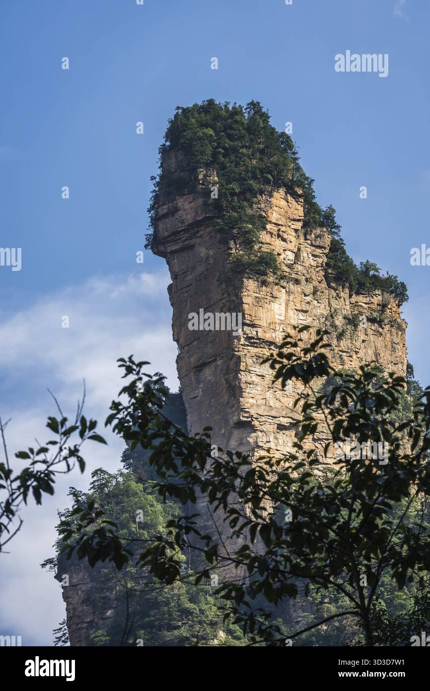 Stone pillar being a part of the Soldiers Gathering scenic rock ...