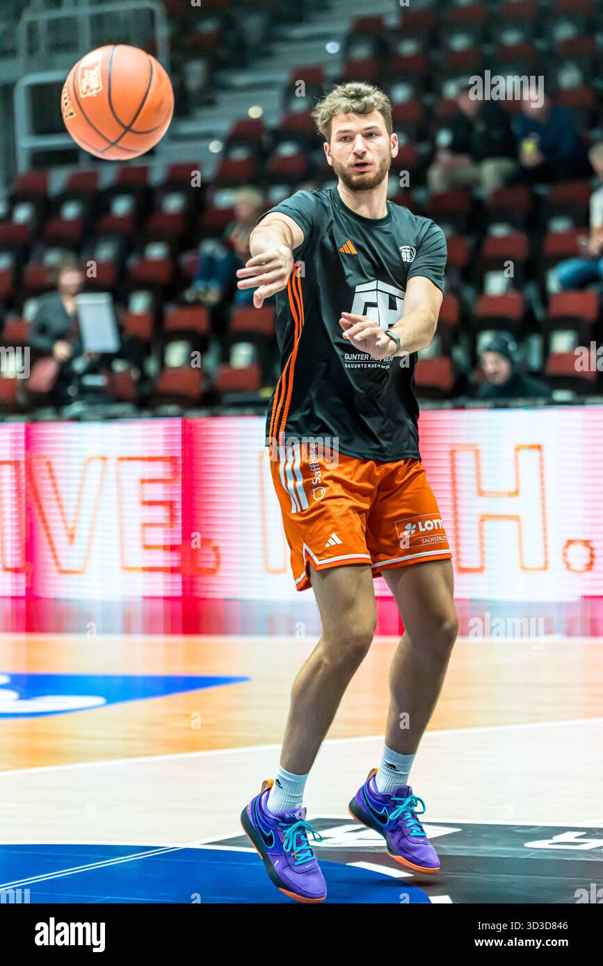 Chemnitz, Deutschland 01. November 2025: 1.BBL - 2025/2026 - Niners ...