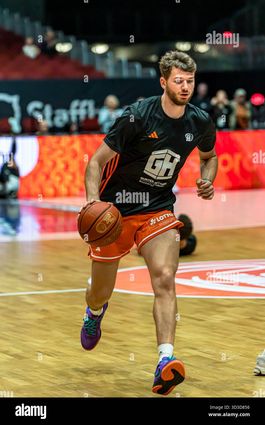 Chemnitz, Deutschland 01. November 2025: 1.BBL - 2025/2026 - Niners ...