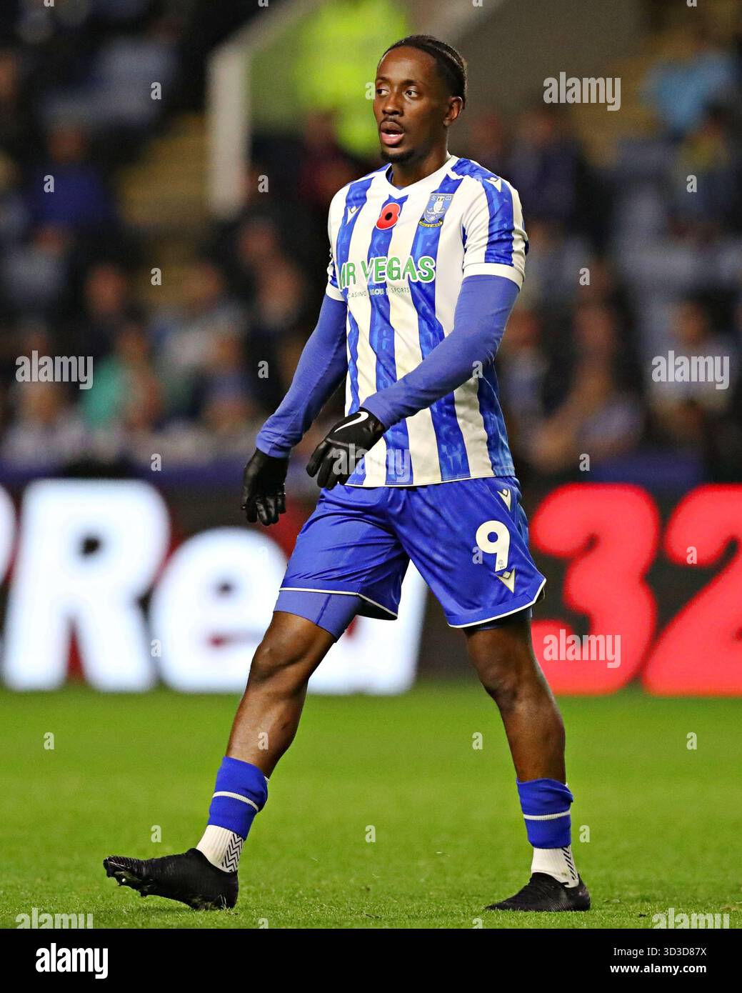 Jamal Lowe of Sheffield Wednesday during the Sky Bet Championship match ...