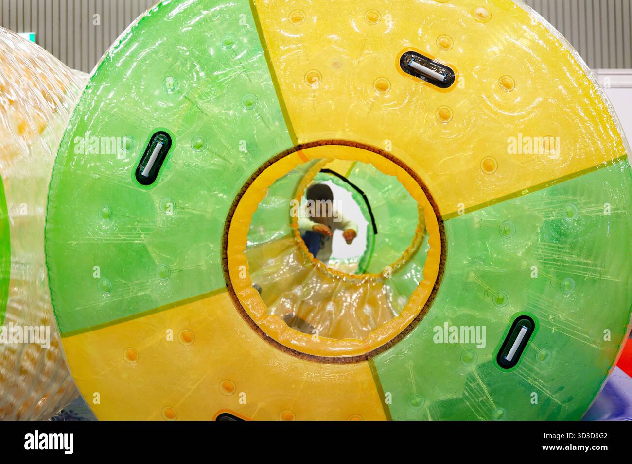 Consumenta 2025 in der Nürnberg Messe , Aufblasbares Spielzeug , Bayern, Deutschland. November ...