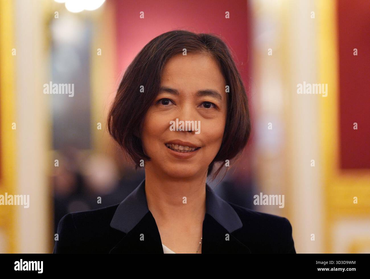 Dr. Fei-Fei Li during a reception for the 2025 Queen Elizabeth Prize ...