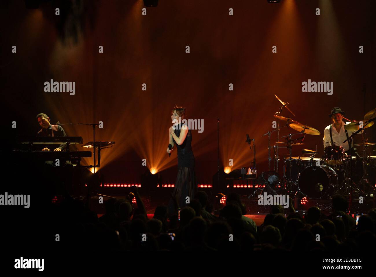 French singer ZAZ during her concert at La Riviera, on November 5, 2025 ...