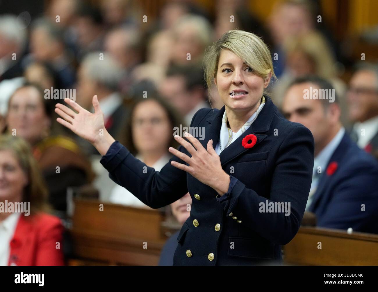 Industry Minister Melanie Joly rises during Question Period on ...