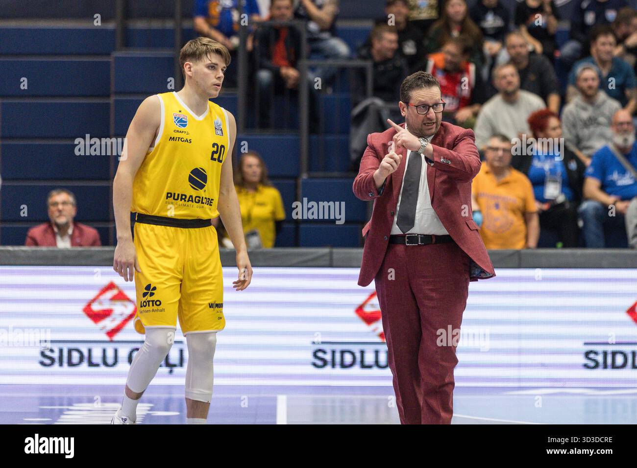 05.11.2025, Stadthalle, Weißenfels, GER, European North Basketball ...