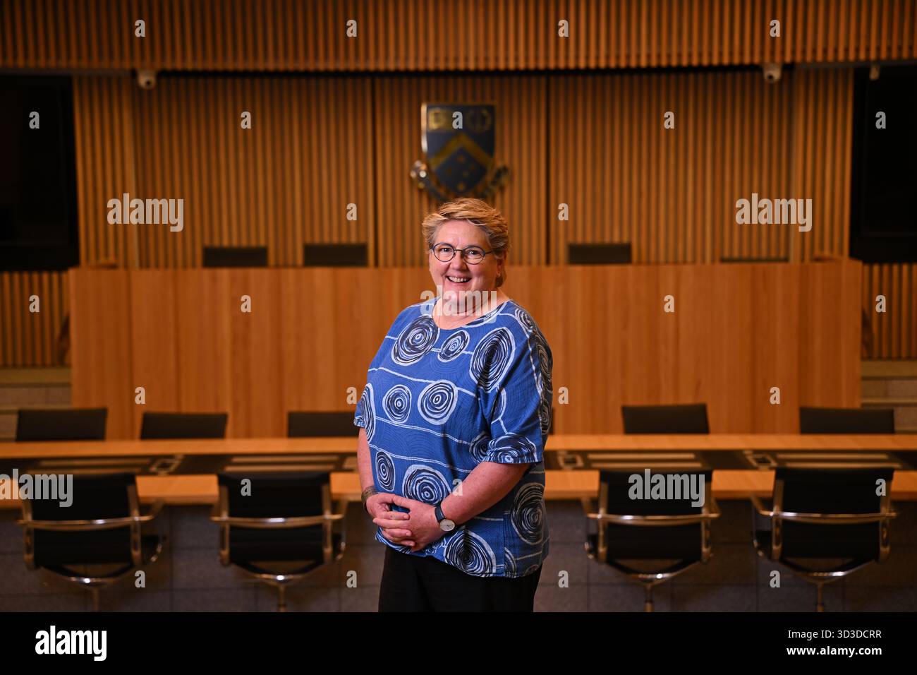 Professor Paula Gerber poses for a photograph in Melbourne, Wednesday ...