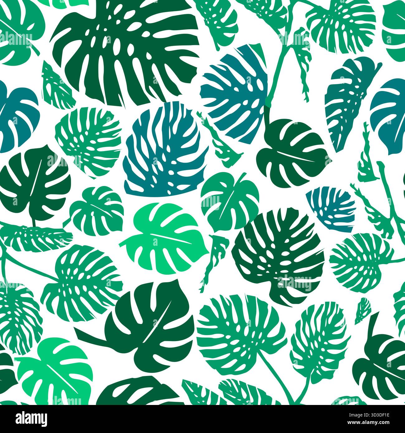 Line plant tropical leaf Stock Vector Images - Alamy
