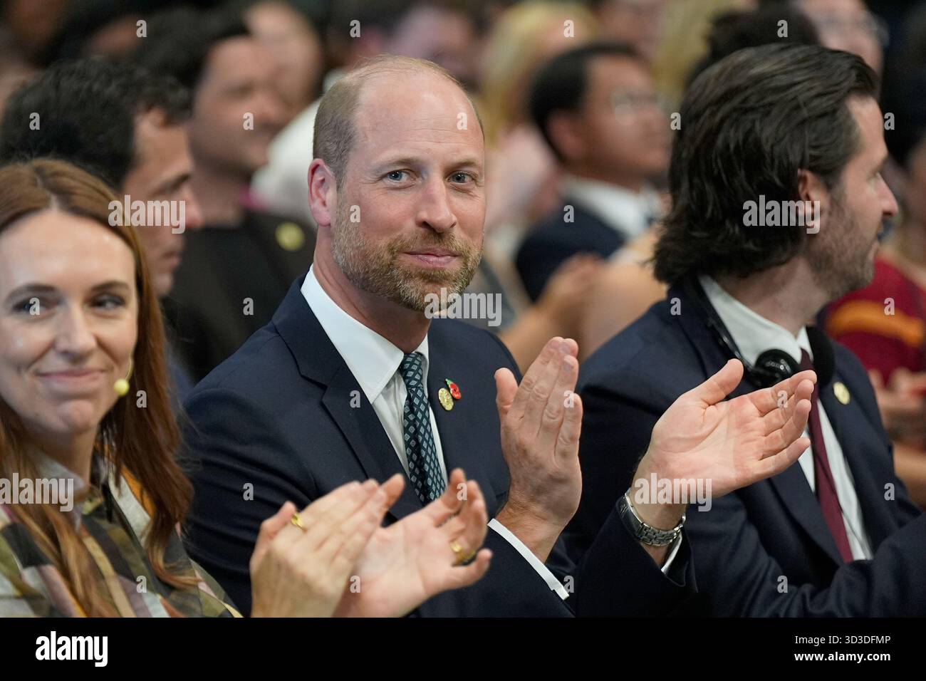 The Prince of Wales attends the Earthshot Prize Impact Assembly in Pier Maua, on day three of ...