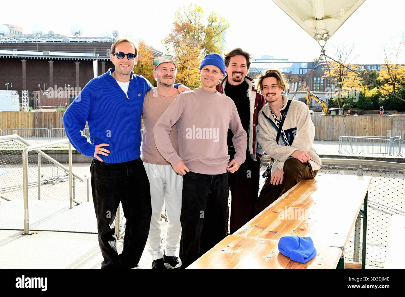 Die Band Cat Ballou Oliver Niesen, Dominik Schönenborn, Hannes Feder ...