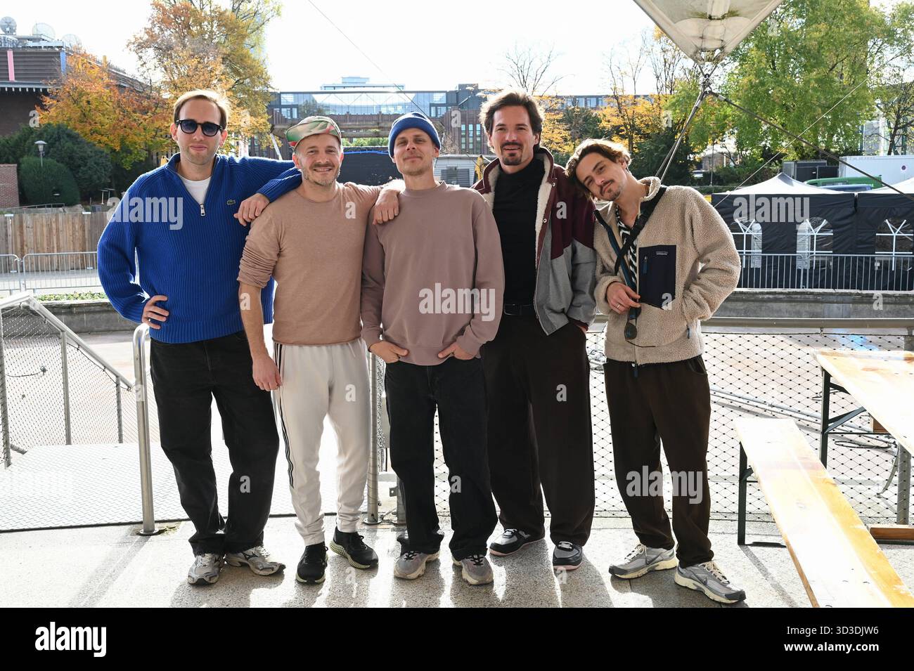 Die Band Cat Ballou Oliver Niesen, Dominik Schönenborn, Hannes Feder ...