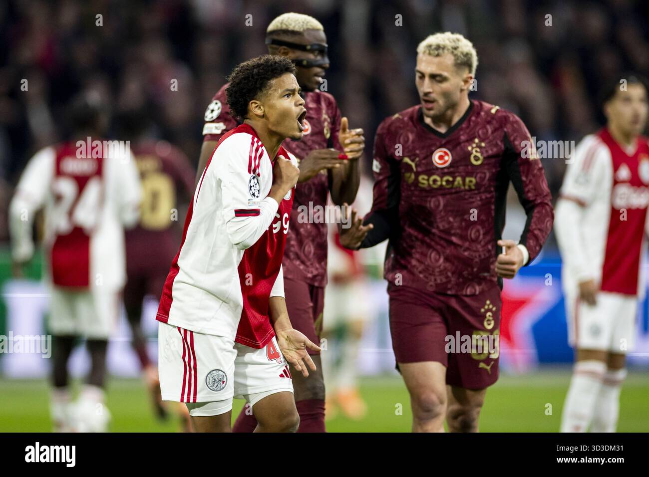 AMSTERDAM - Gerald Alders of Ajax during the UEFA Champions League ...