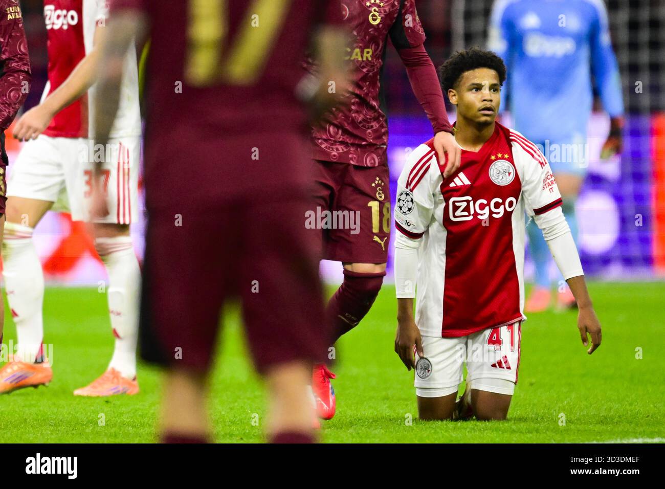 AMSTERDAM - Gerald Alders of AFC Ajax during the UEFA Champions League ...