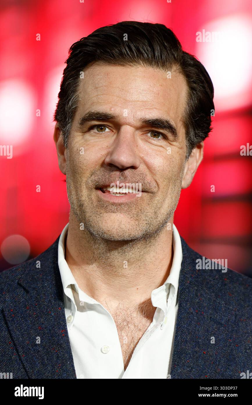 Rob Delaney poses for photographers upon arrival at the premiere of the ...