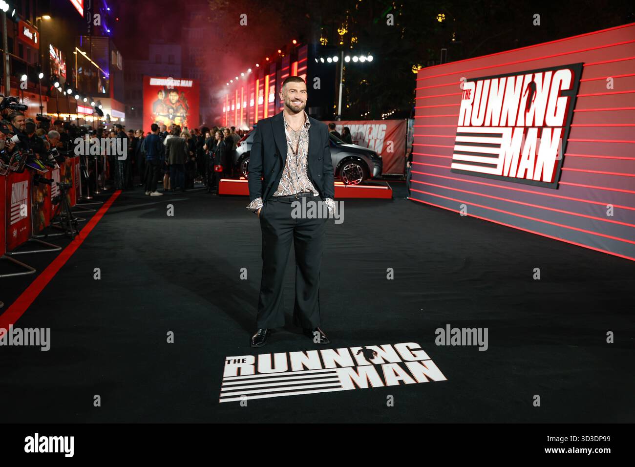 Jake Quickenden poses for photographers upon arrival at the premiere of ...
