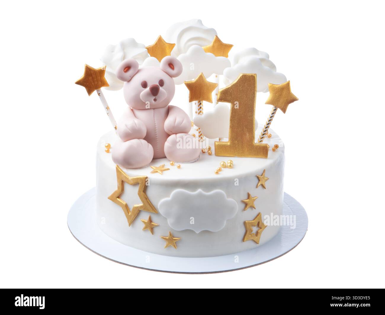 Charming first birthday celebration Cut Out Stock Images & Pictures - Alamy