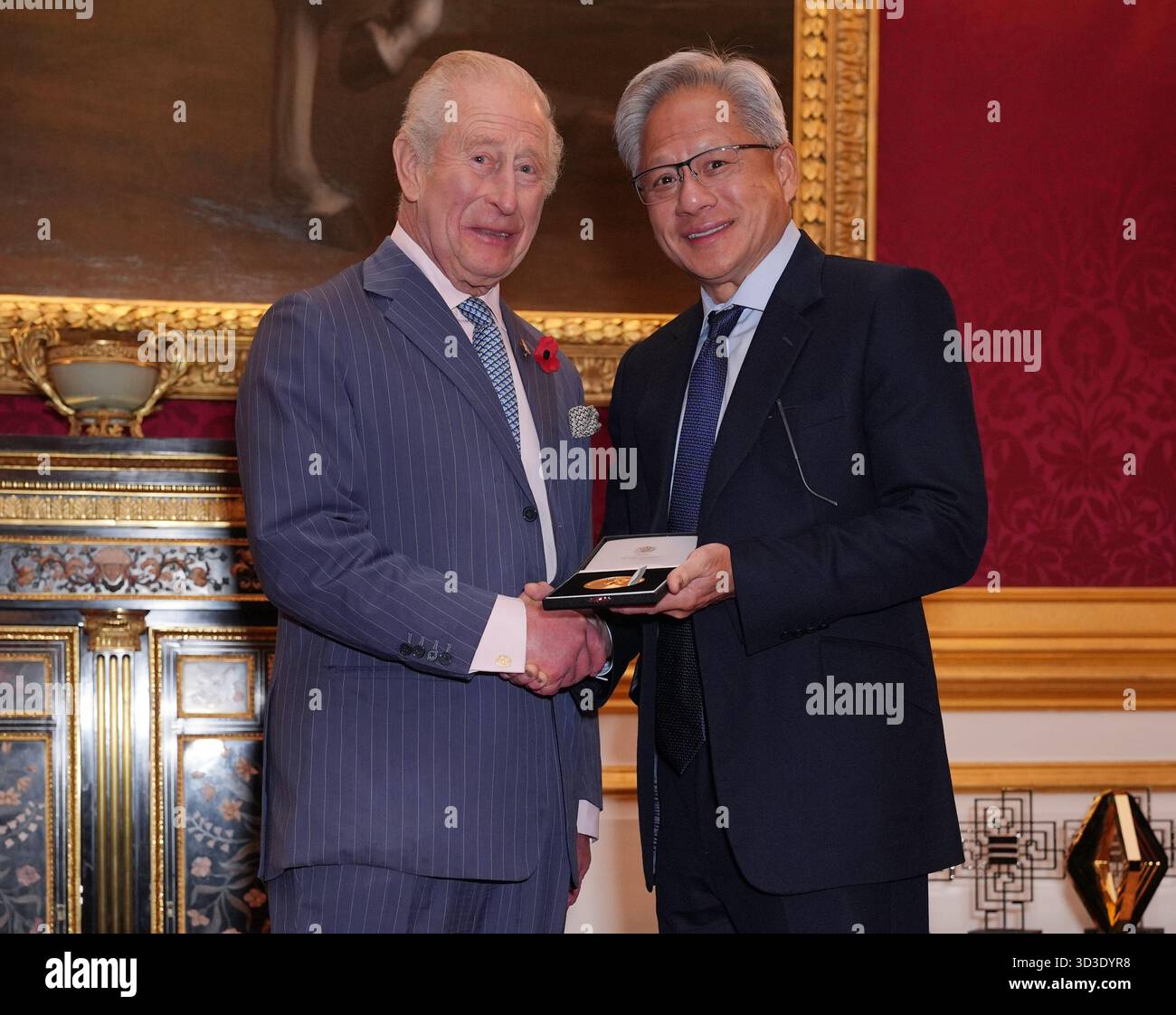 King Charles III presents the 2025 Queen Elizabeth Prize for ...