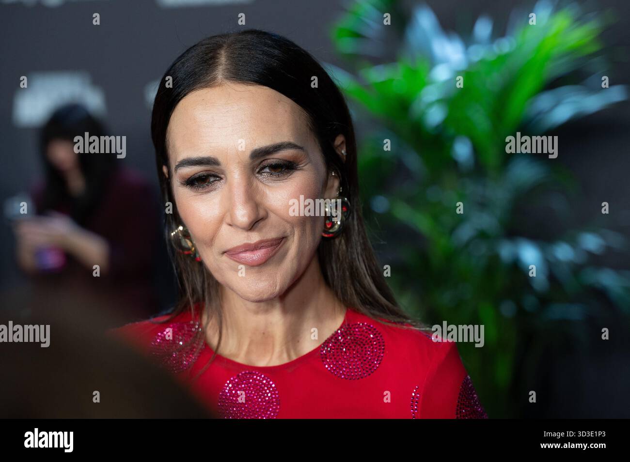 Paula Echevarría attends the "Camino a Arcadia" premiere at the Espacio ...