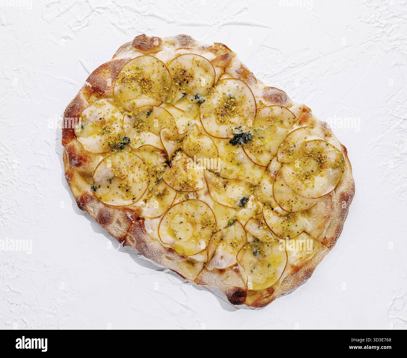 Top view cheese pizza hi-res stock photography and images - Alamy