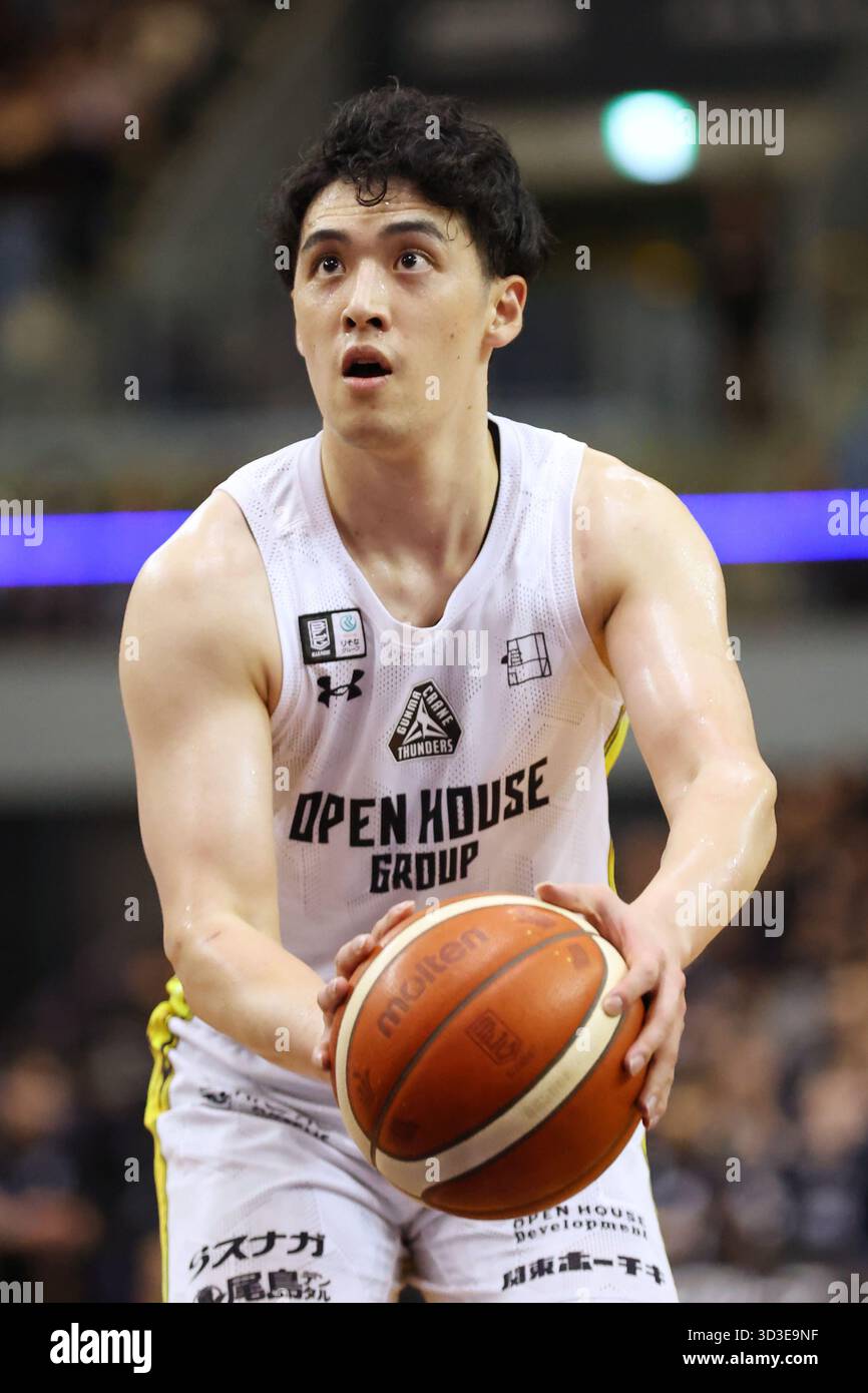 Takuto Nakamura (Crane Thunders), NOVEMBER 5, 2025 - Basketball : 2025 ...