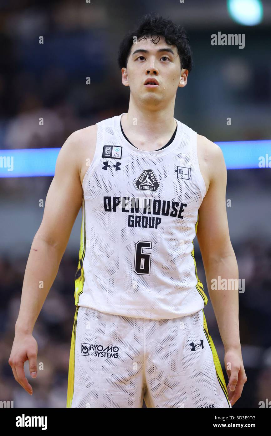 Takuto Nakamura (Crane Thunders), NOVEMBER 5, 2025 - Basketball : 2025 ...