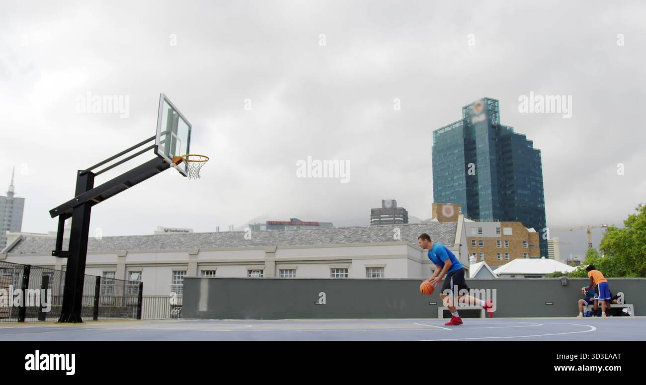 Male player dribbling blue black hi-res stock photography and images ...