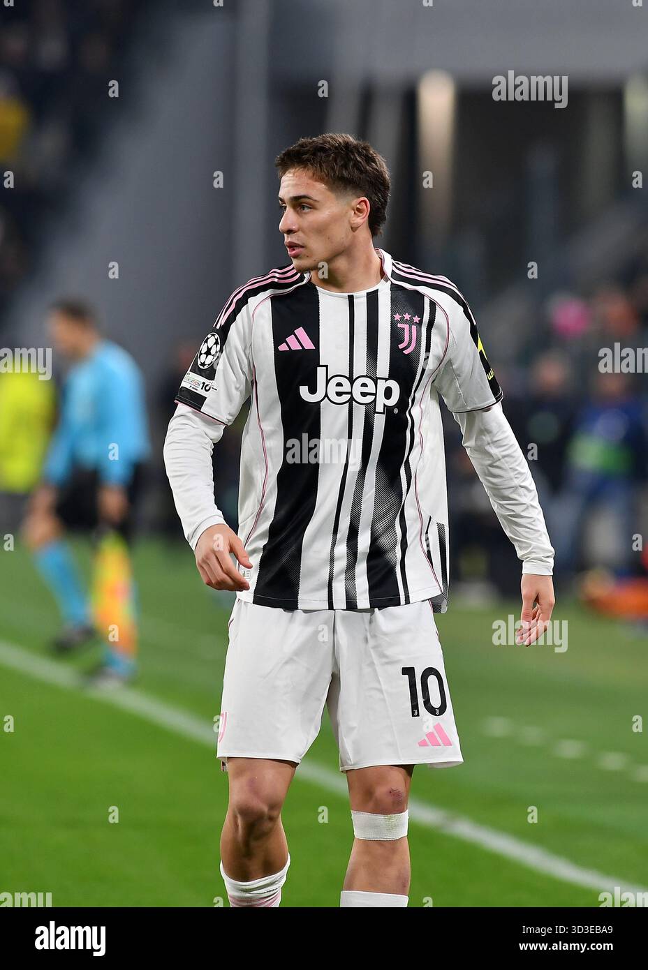 Kenan Yildiz of Juventus FC during Champions League 2025/26 match between Juventus FC and of ...