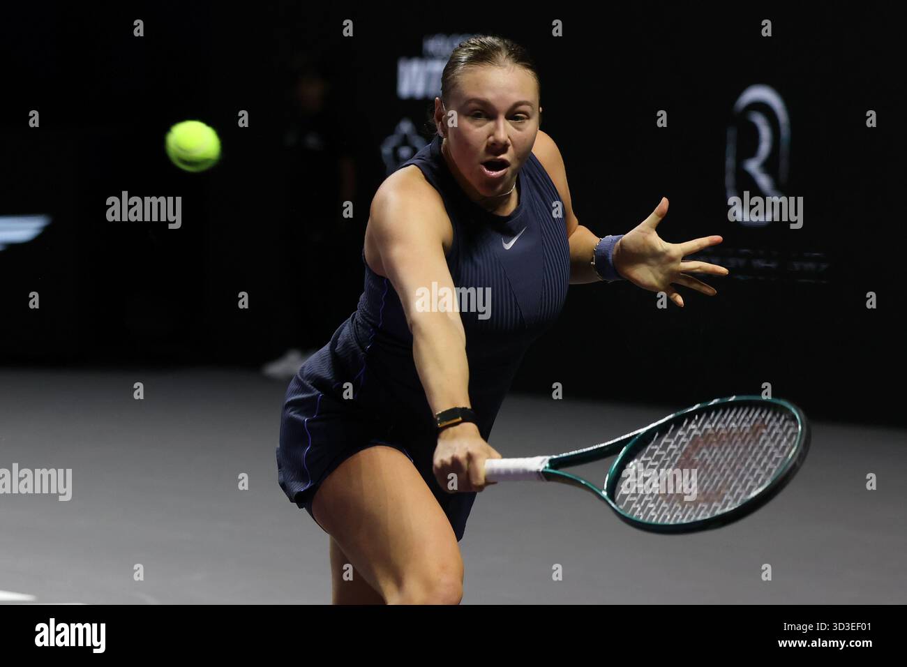 Riyadh, Saudi Arabia. 5th Nov, 2025. Amanda Anisimova of the United ...