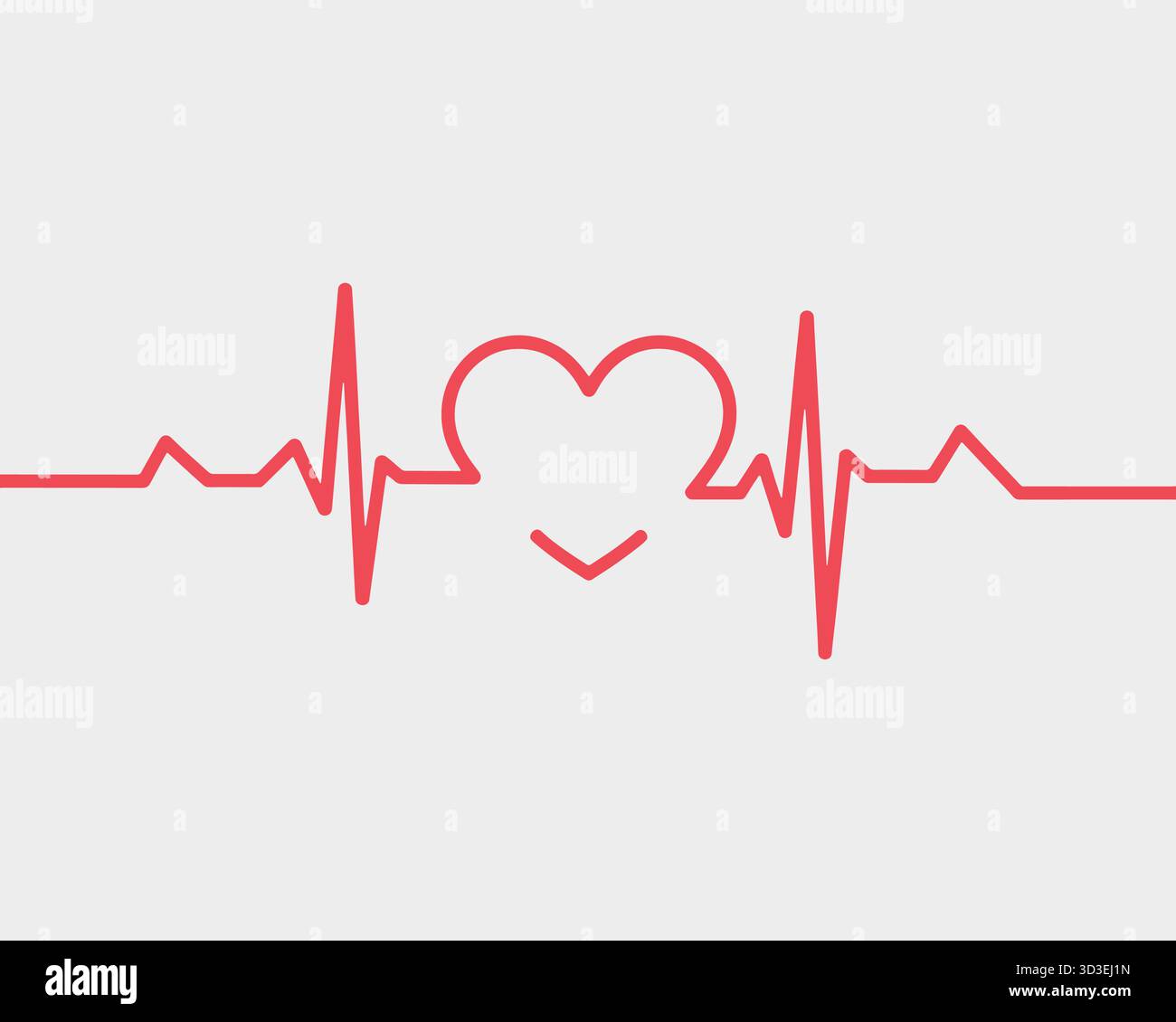 Pulse line vector vectors Stock Vector Images - Alamy