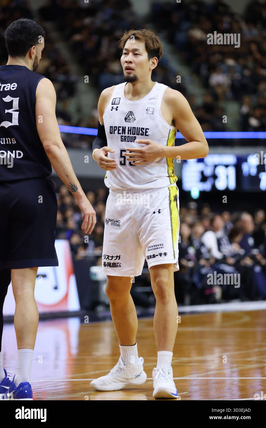 Daichi Taniguchi (Crane Thunders), NOVEMBER 5, 2025 - Basketball : 2025 ...