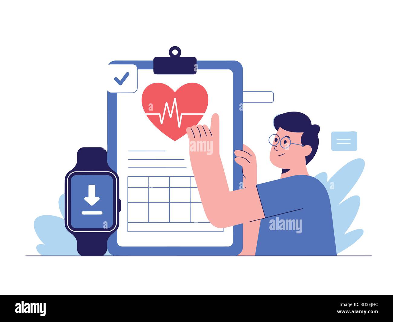 Medicine monitoring Stock Vector Images - Alamy