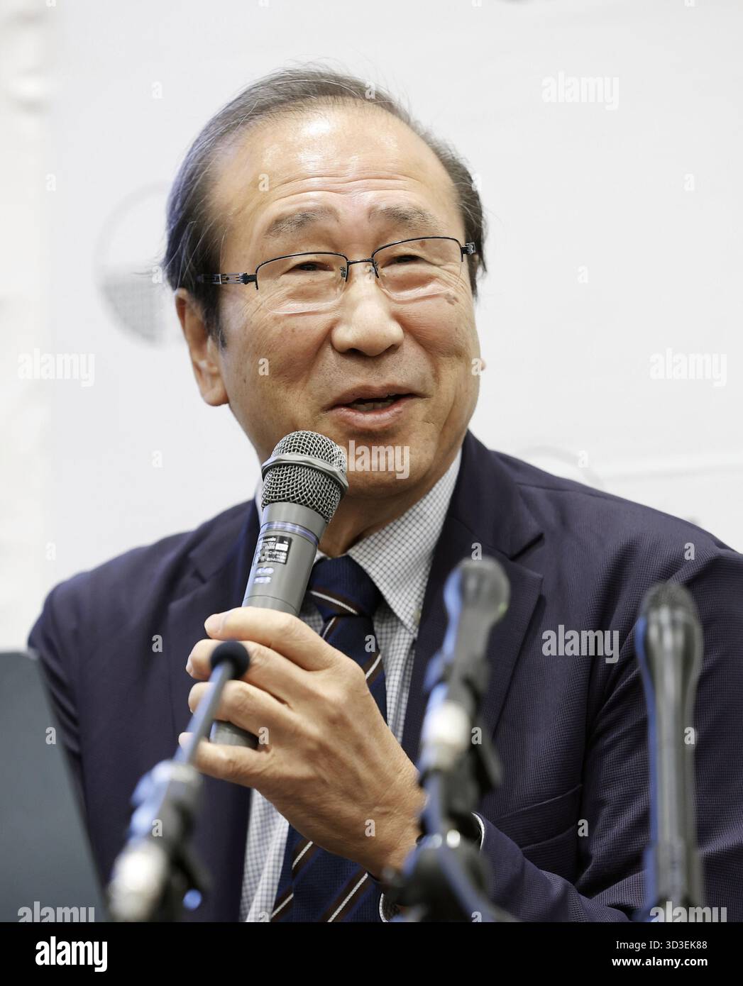 Kyoto University distinguished professor Susumu Kitagawa, a co-winner ...