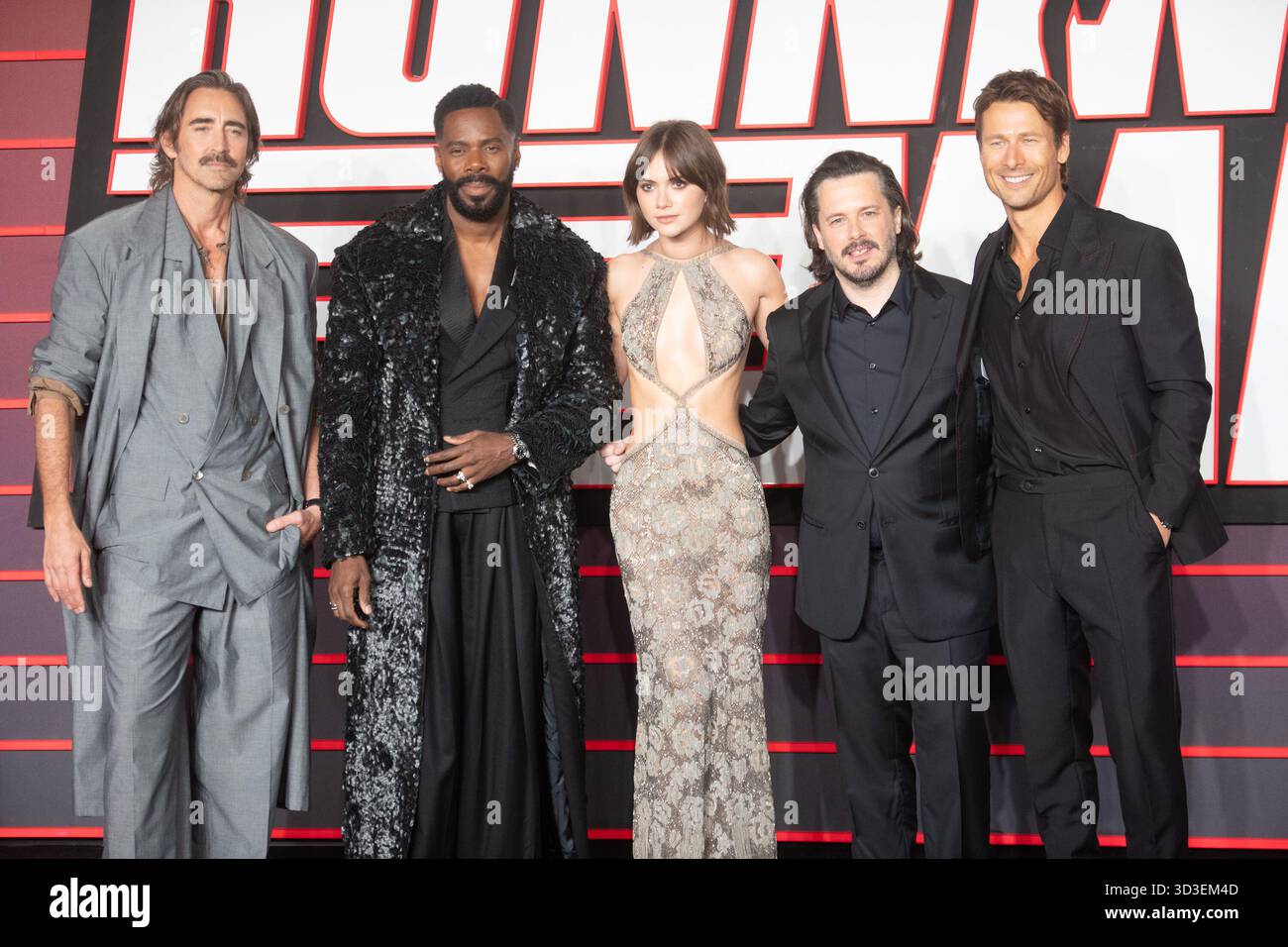 London, UK. 05 Nov, 2025. Pictured: (L-R) - Lee Pace, Colman Domingo ...