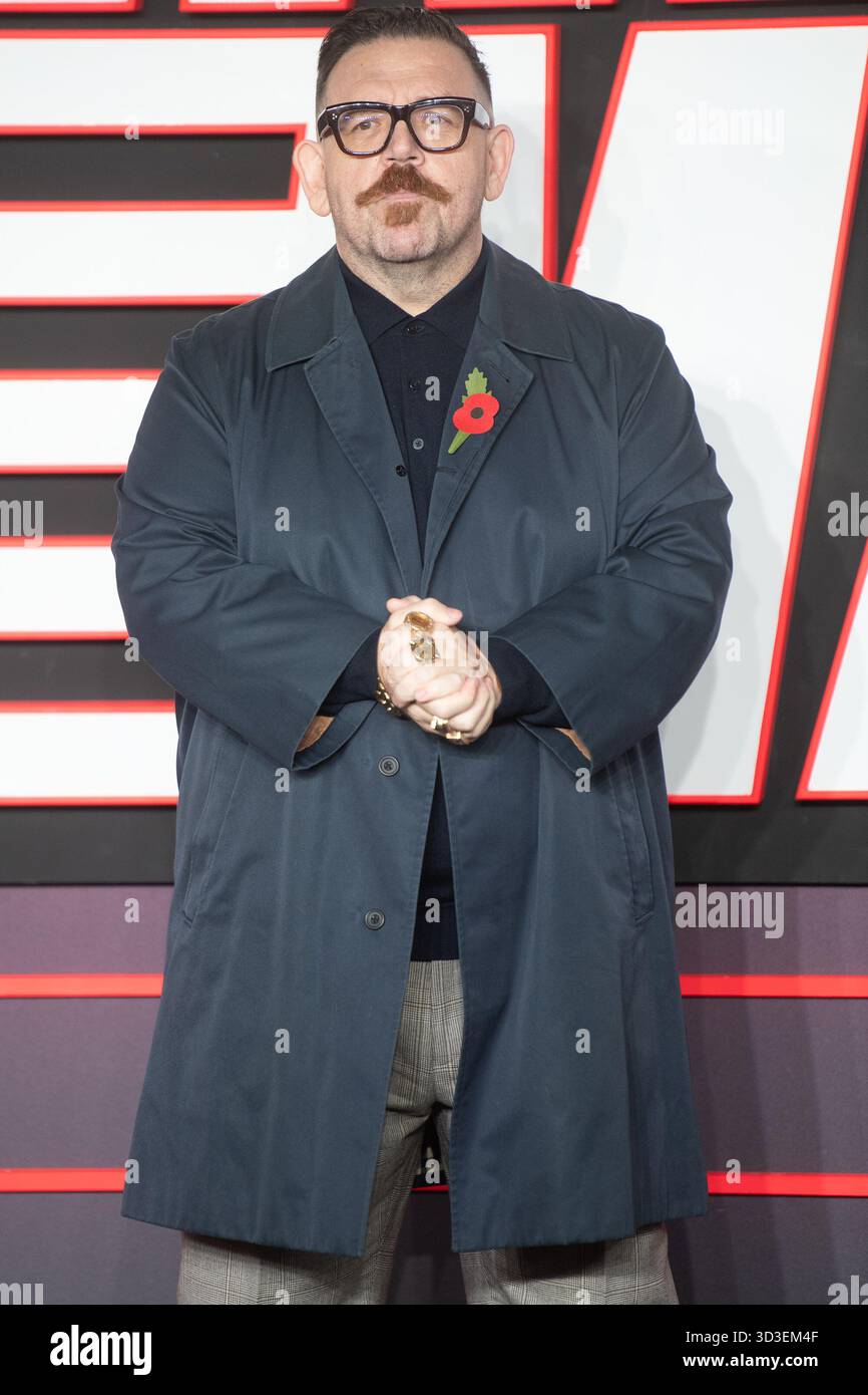 London, UK. 05 Nov, 2025. Pictured: Nick Frost attends the 'The Running ...