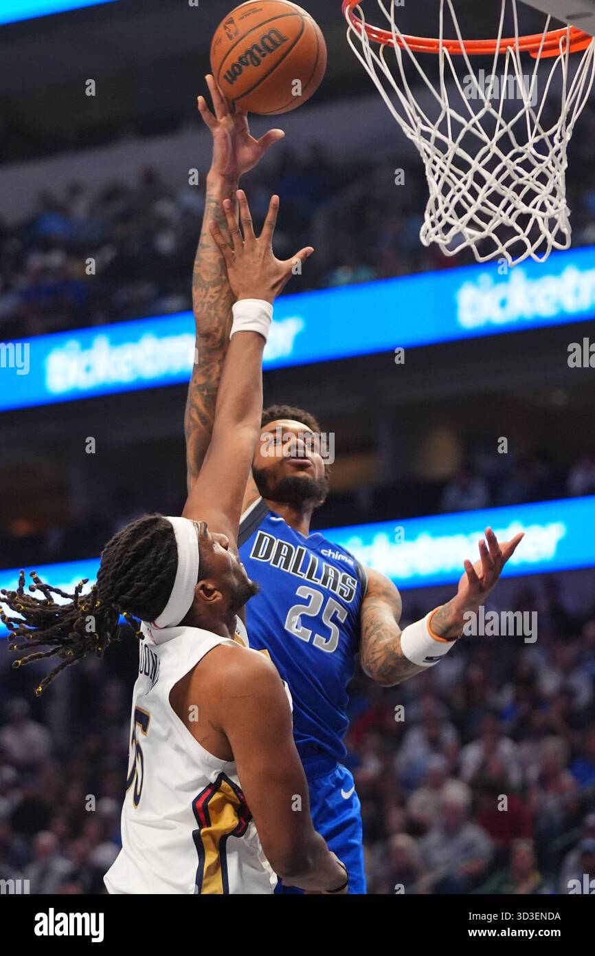 Dallas Mavericks forward P.J. Washington (25) shoots against New ...