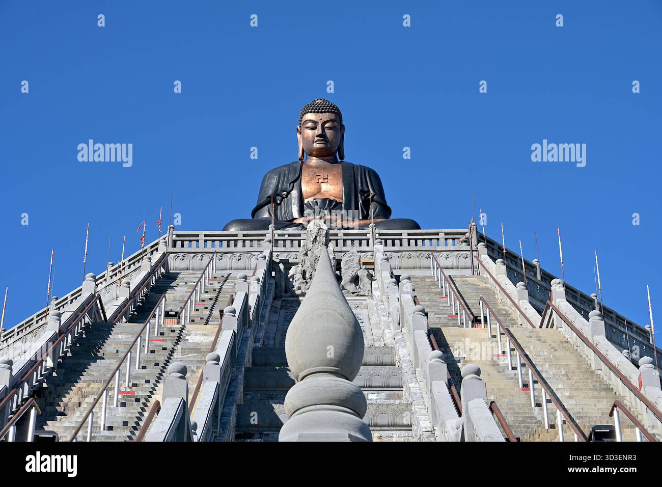 The Great Amitabha Buddha statue forms the centerpiece of the Buddhist ...