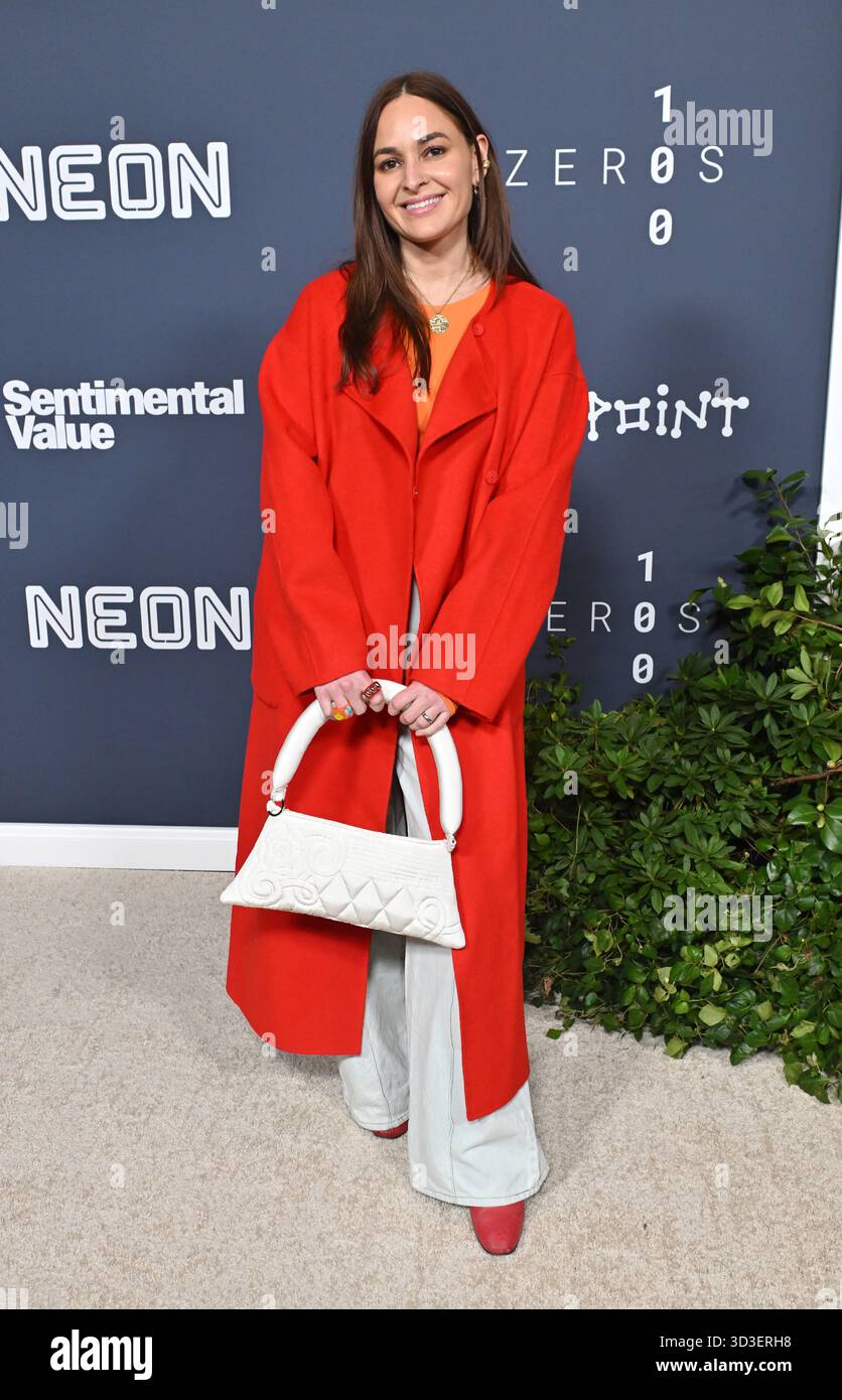 Jen Winston arriving to the “Sentimental Value’” Los Angeles premiere ...