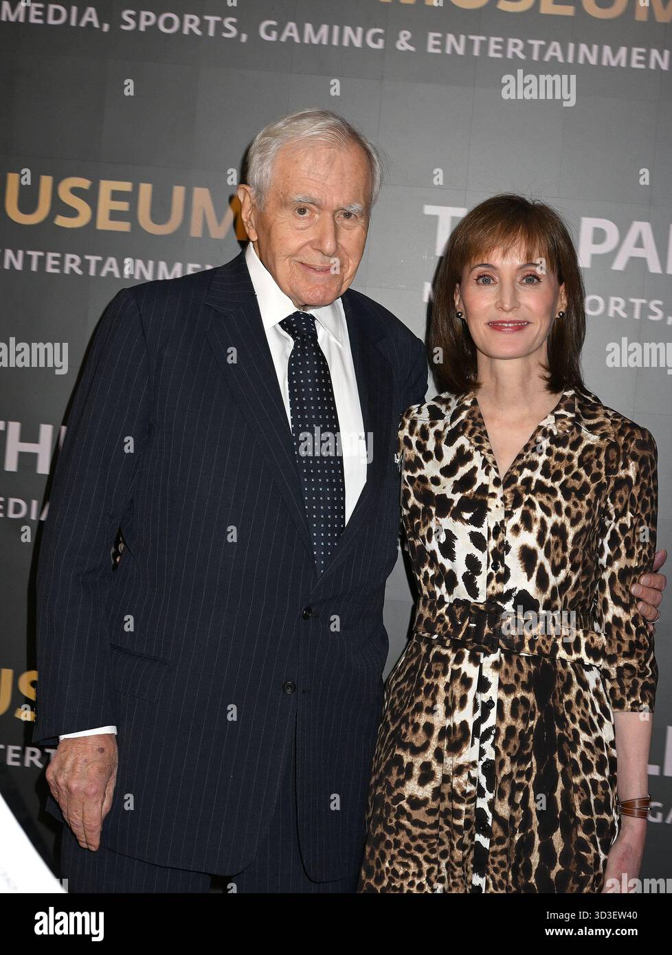 Stanley Shuman and Jessica Hopfield attends The Paley Center for Media ...
